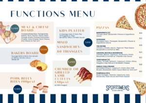 Our Menu - Sportsmens Club Hotel